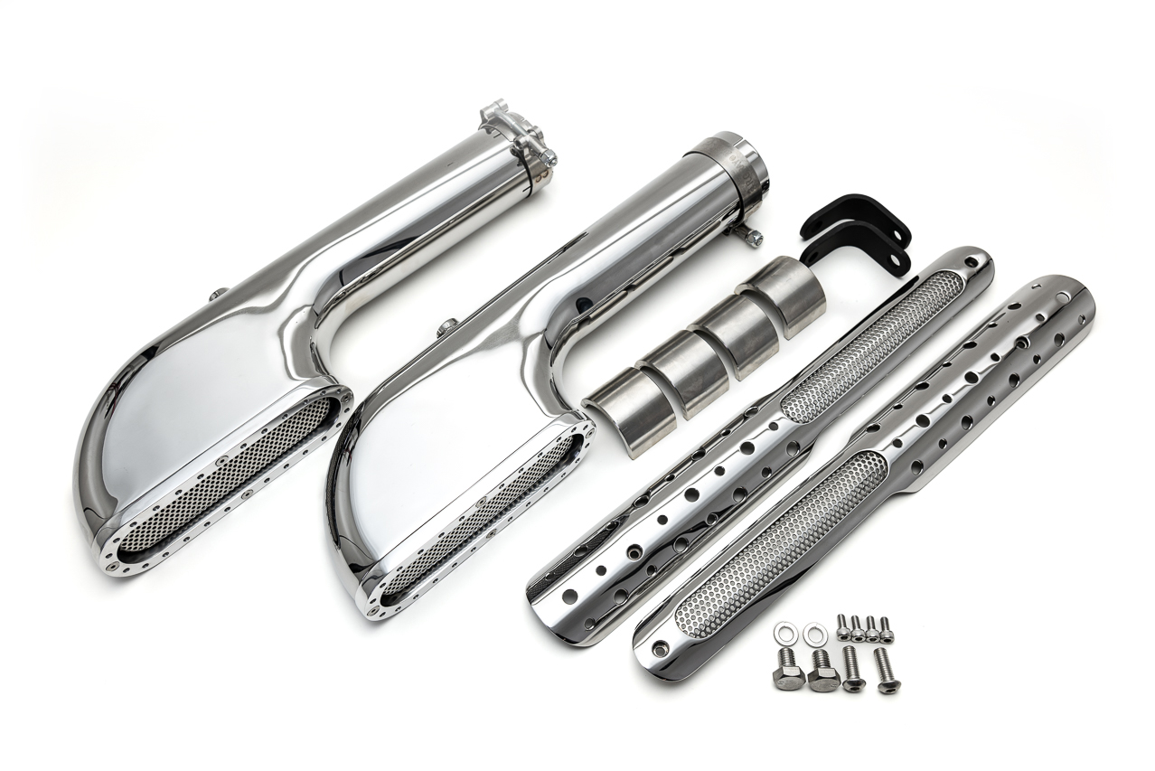 BMW R18 : BL Original Exhaust / Neo-Oval Style / BADLAND BLACK